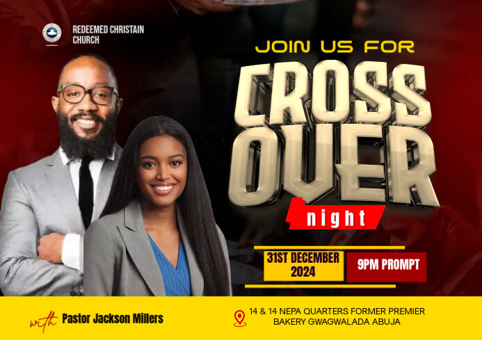 Professional Crossover A4 Template | PosterMyWall