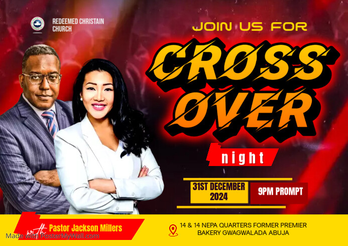 Professional Crossover A4 Template | PosterMyWall