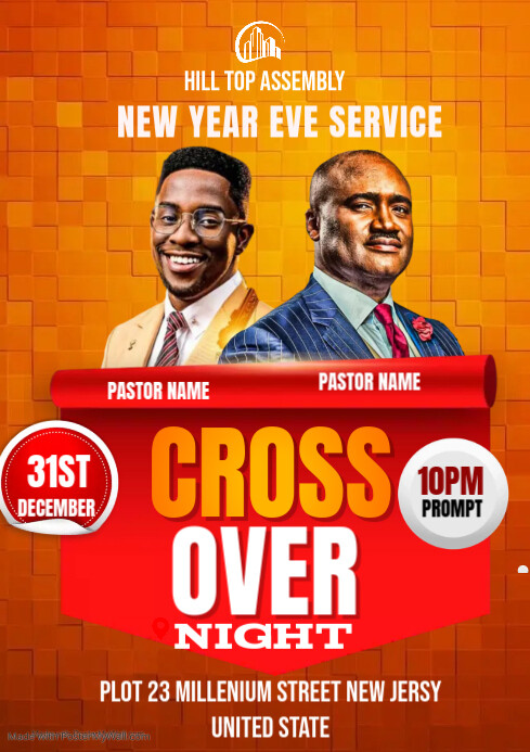 Professional Crossover A4 Template | PosterMyWall