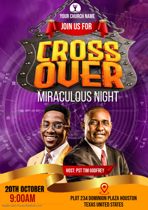 Copy of Professional Crossover A4 | PosterMyWall