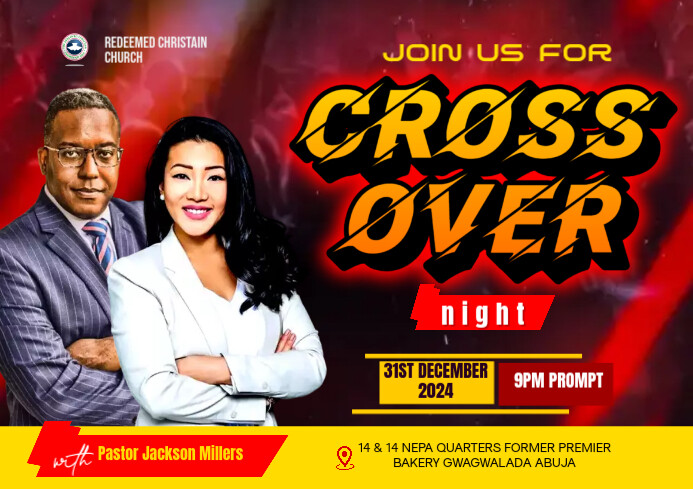 Professional Crossover A4 Template | PosterMyWall