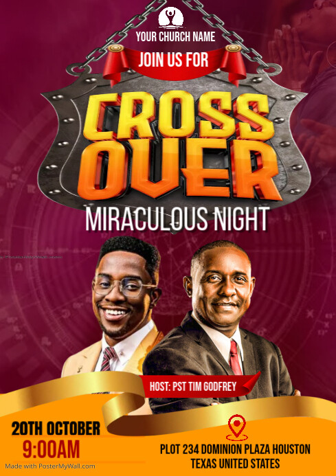 Copy of Professional Crossover A4 | PosterMyWall