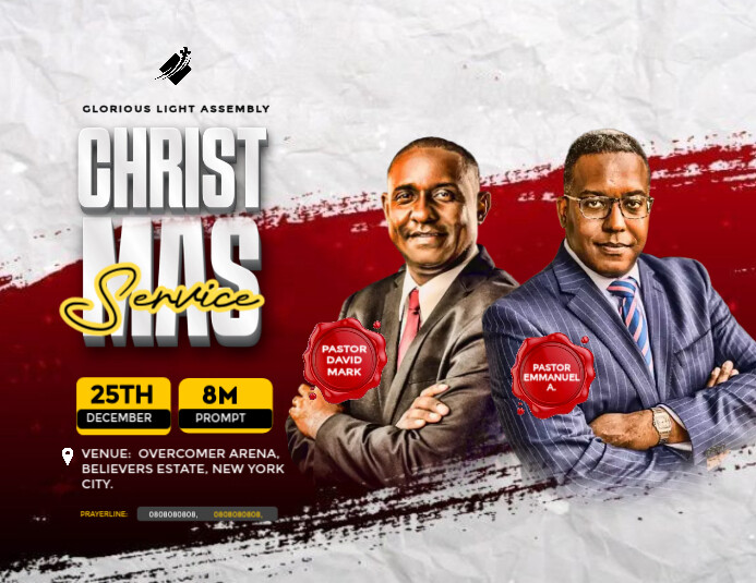 Professional Crossover Church Flyer/ Crossover Design, Christmas Carol ...