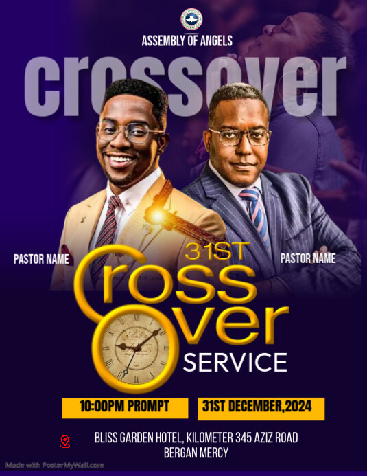 Copy of Professional Crossover Flyer (us Letter) | PosterMyWall