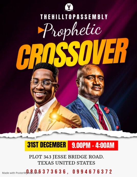 Copy of Professional Crossover Flyer (us Letter) | PosterMyWall