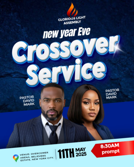 Professional Crossover Instagram Portrait Template | PosterMyWall