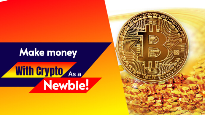 Professional Crypto Youtube Thumbnail Template | PosterMyWall