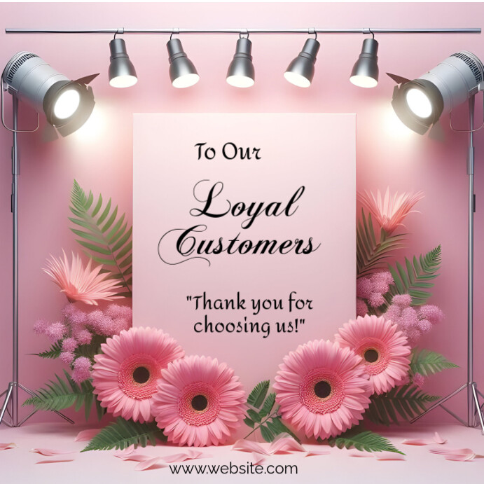 Professional Customer Appreciation Post Instagram Post Template ...