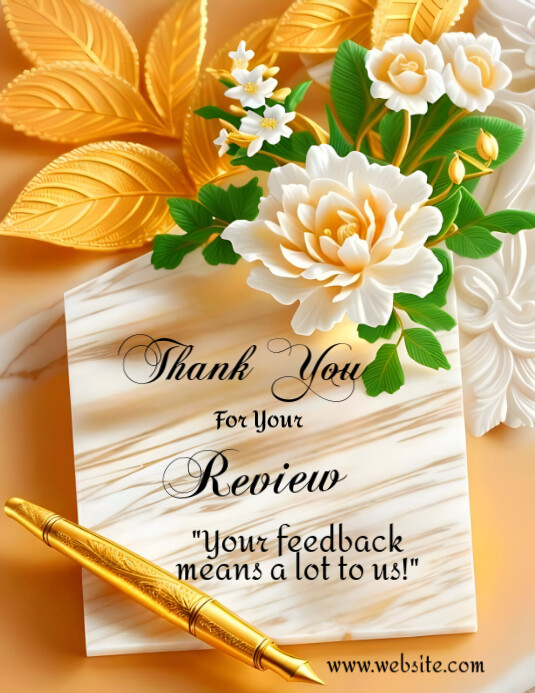 Professional Customer Feedback Card Flyer (us Letter) Template ...