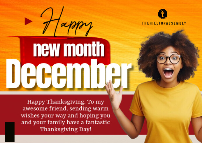 Professional December A4 Template | PosterMyWall