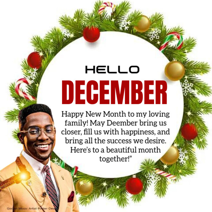 Professional December Instagram Post Template | PosterMyWall