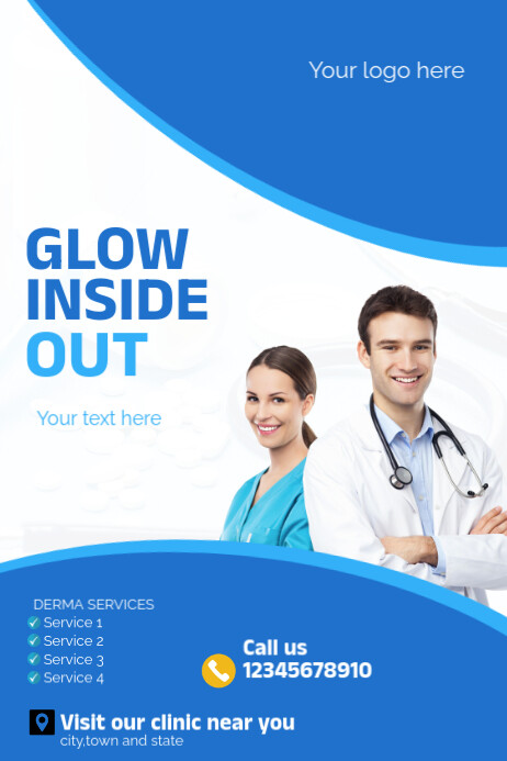 Copy of Professional Dermtology Poster | PosterMyWall