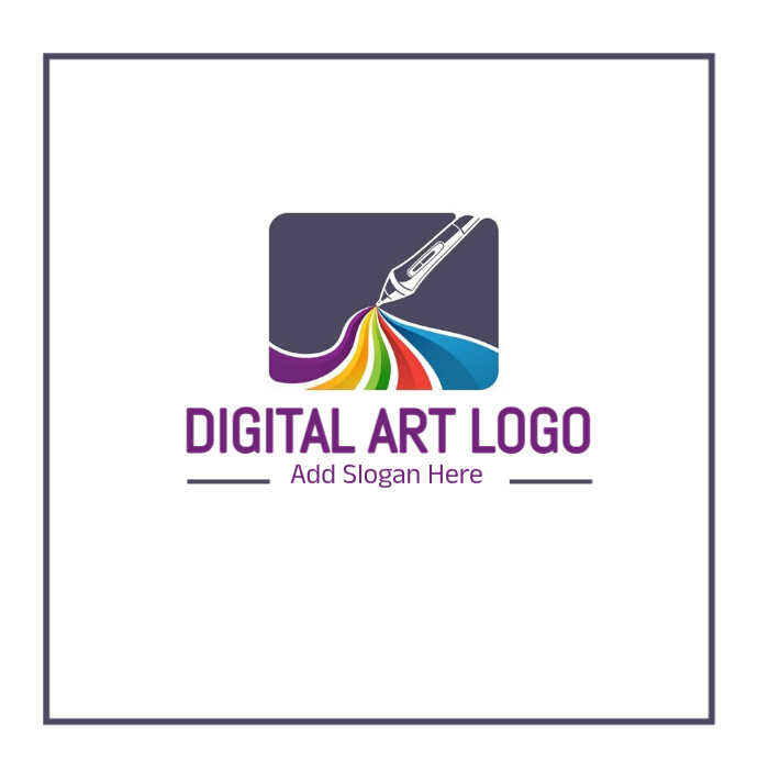 Professional Digital Art Logo, Digital Art Logo, Digital Art Logo ...