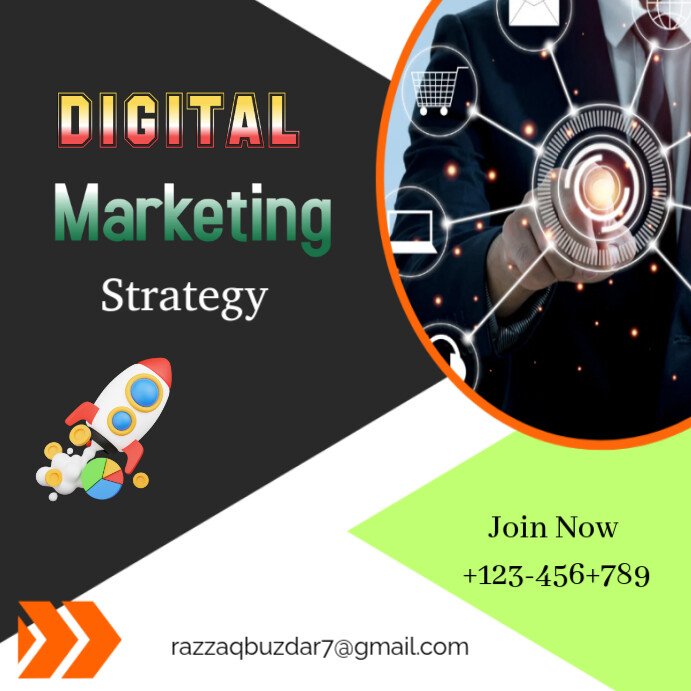 Professional Digital Marketing Instagram Post Template | PosterMyWall