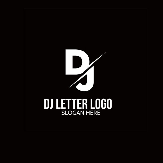 Professional Dj Letter Logo Logo Template | PosterMyWall