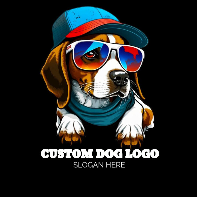 Professional Dog Logo Design Logo Template | PosterMyWall