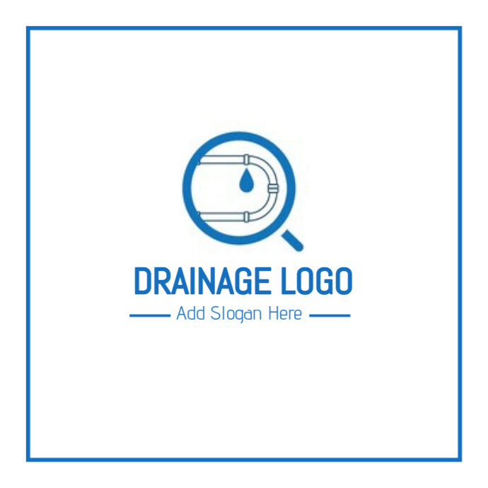 Professional Drainage Logo, Drainage Logo, Pipe Repair Logo, Pipe ...