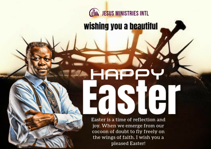 Professional Easter A4 Template | PosterMyWall