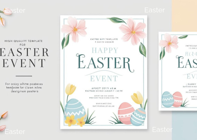 Copy of Professional Easter Postcard | PosterMyWall