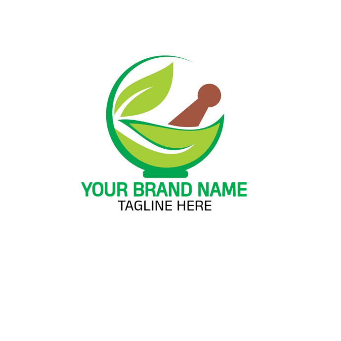 Professional Eco Herbal Traditional Medicine Logo Design Logo Template ...