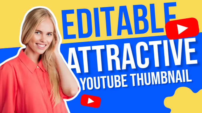 Professional Editable Thumbnail Youtube Thumbnail Template | PosterMyWall