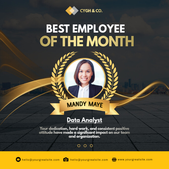 Copy of Professional Employee Appreciation Instagram Post | PosterMyWall