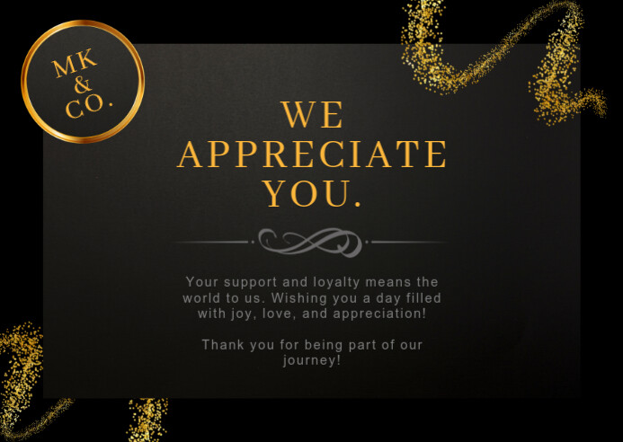 Professional Employee Appreciation Postcard Template | PosterMyWall