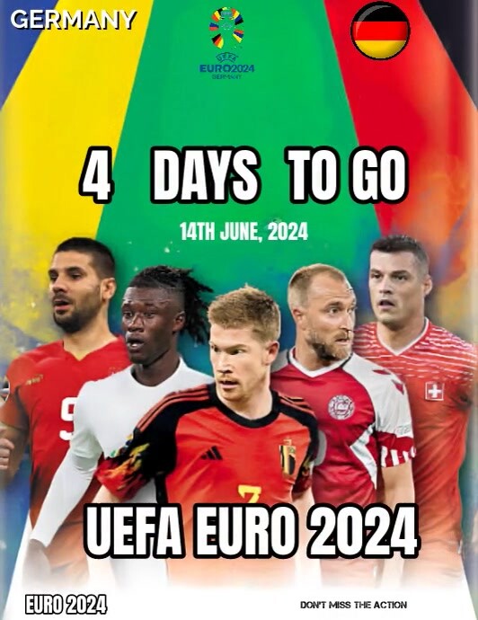 Professional Euro 2024 Templates Flyer (us L | PosterMyWall