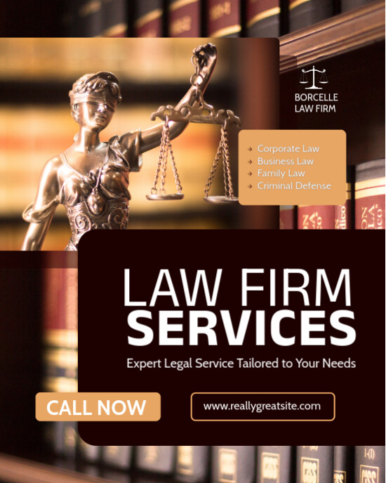 Copy of Professional Expert Law Firm & Attorney Services Flyer ...