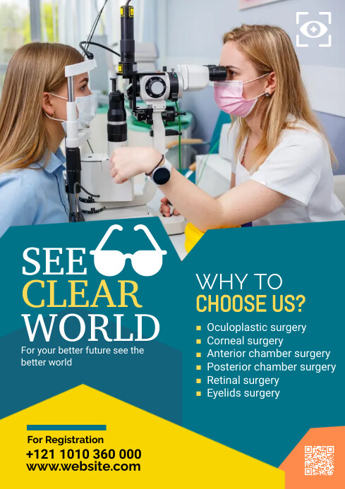 Copy of Professional Eye Care Design A1 | PosterMyWall