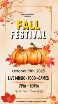 Autumn Fall festival Template | PosterMyWall