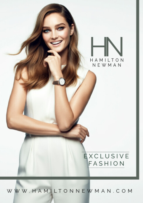 Professional Fashion Ad A4 Template | PosterMyWall