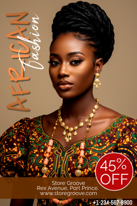 Professional Fashion Style Poster Template | PosterMyWall