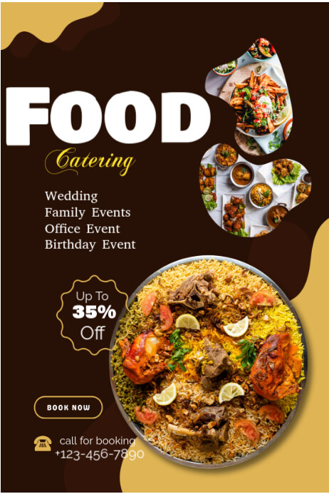 Professional Fast Food Poster Template | PosterMyWall
