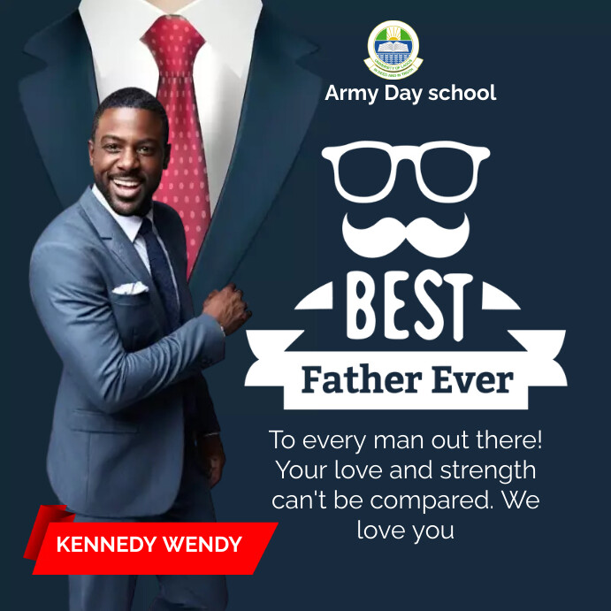 Professional Father's Day Instagram Post Template | PosterMyWall