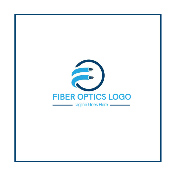 Plantilla de Professional Fiber Optics Logo, Fiber Optics Logo, Energy ...