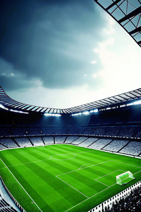 Professional Football Stadium Poster Templat | PosterMyWall