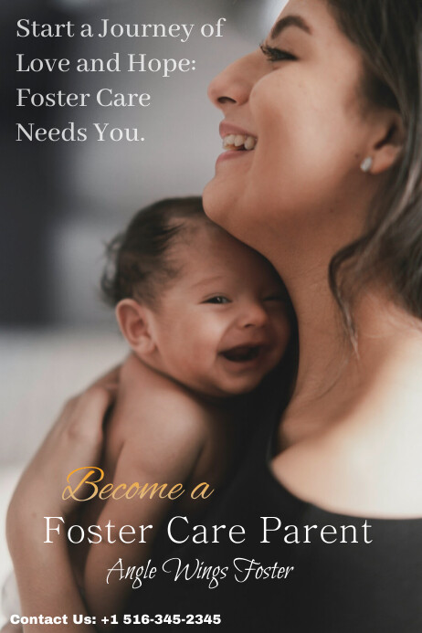 Professional Foster Care Parent Template | PosterMyWall
