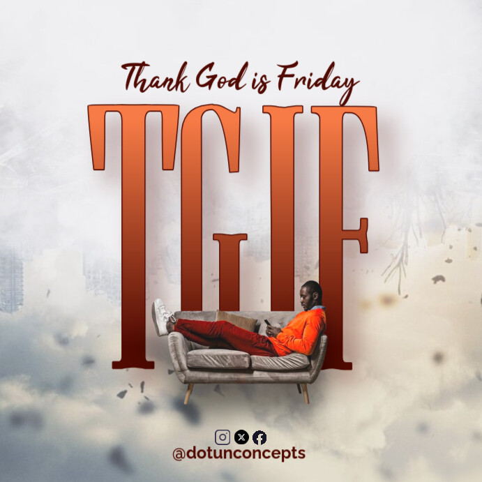 Professional Friday Vibes Design, Tgif Design, Weekend Vibes Flyer ...