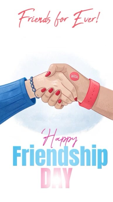 Professional Friendship Day Instagram Reel Template | PosterMyWall