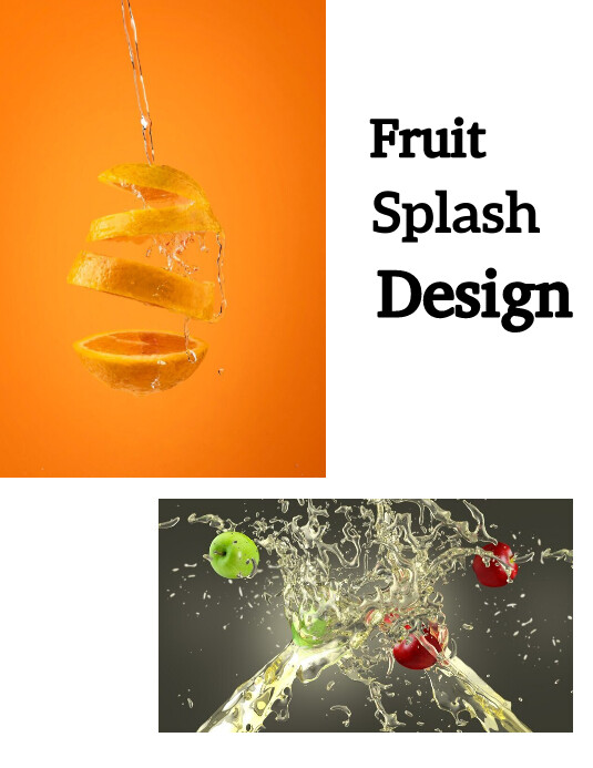 Professional Fruit Flyer Template | PosterMyWall