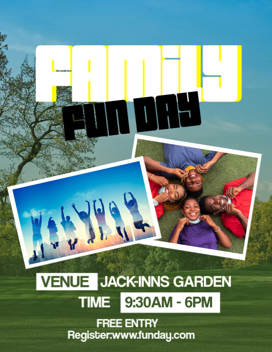 Copy of Professional Fun Day Poster Flyer (us Letter) | PosterMyWall