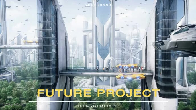 Professional Future Presentation | Zoom Vide Template | PosterMyWall