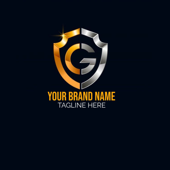 Professional G Business Logo Design Logo Template | PosterMyWall