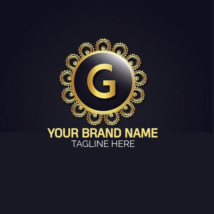 Professional G Logo Design Logo Templat | PosterMyWall