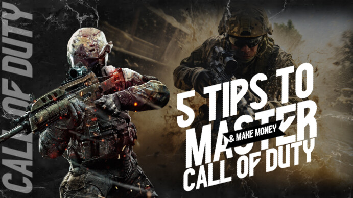 Professional Gaming Youtube Thumbnail Template | PosterMyWall