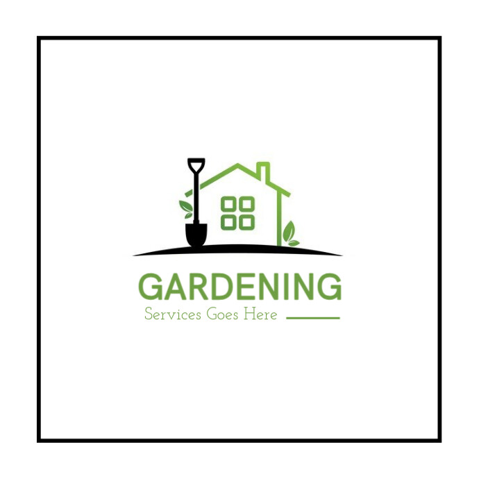 Professional Gardening Logo, Gardening Logo, Lawn Care Logo, Outdoor ...