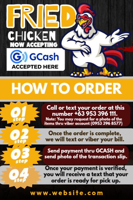 Professional Gcash Payment Poster Template | PosterMyWall