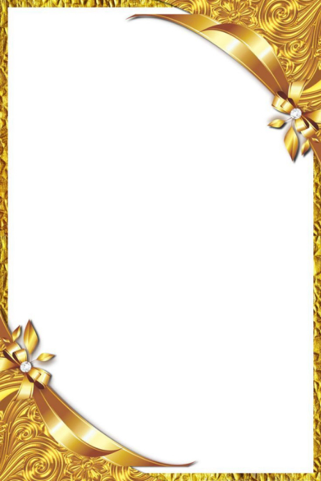 Professional Golden Luxury Frame Poster Template | PosterMyWall