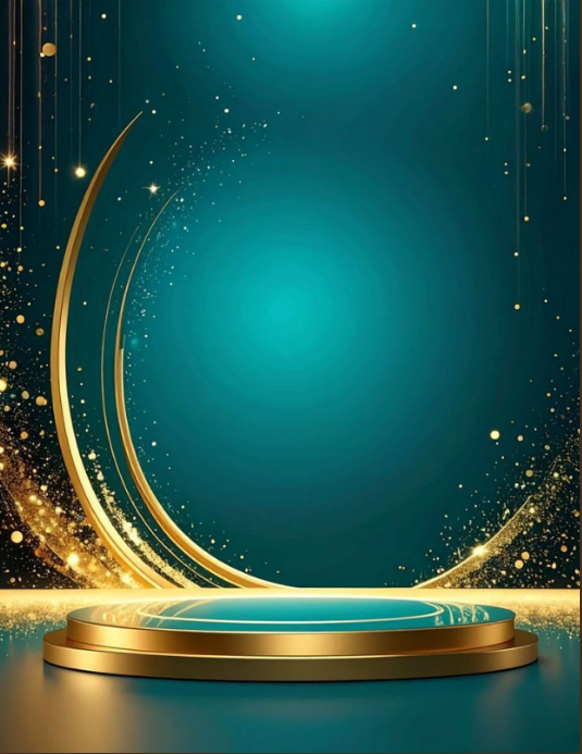 Professional Golden Spotlight Stage Flyer (us Letter) Template ...